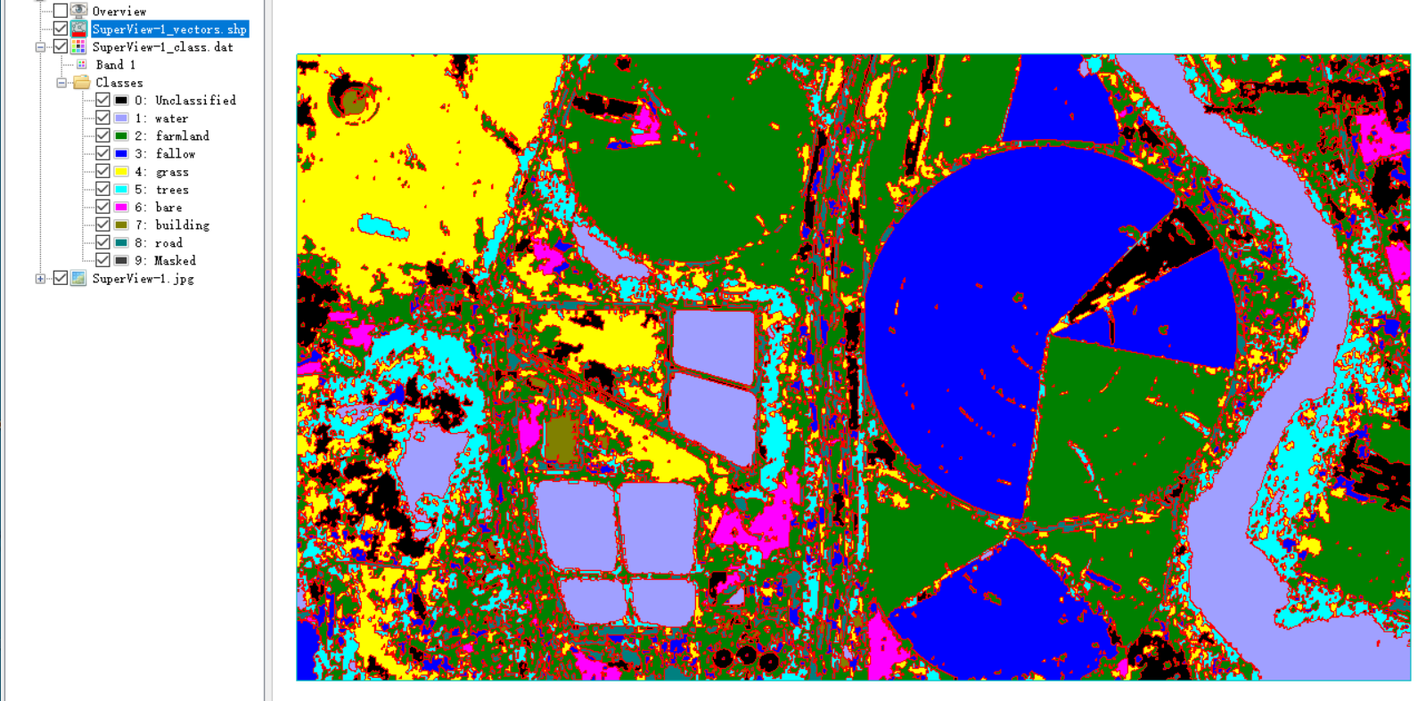 ENVI监督分类图像分割_envi图像分割-CSDN博客