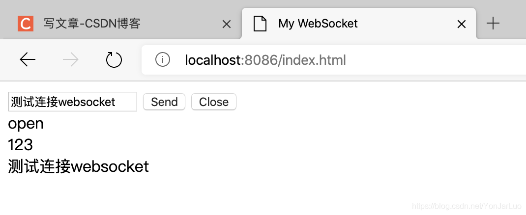 Gateway集成websocket 实现前后端通信全gateway Websocket Csdn博客