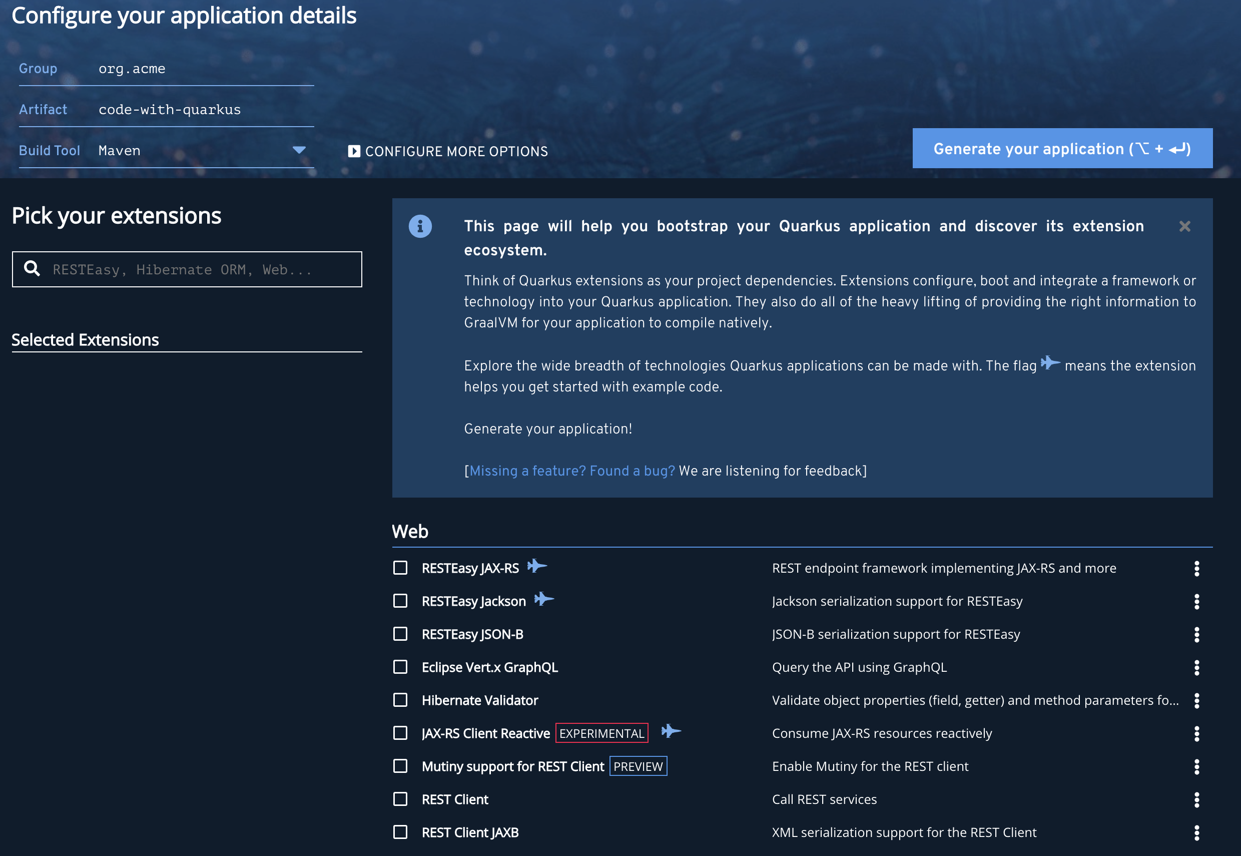 Quarkus使用及Docker构建_quarkus native linux-CSDN博客