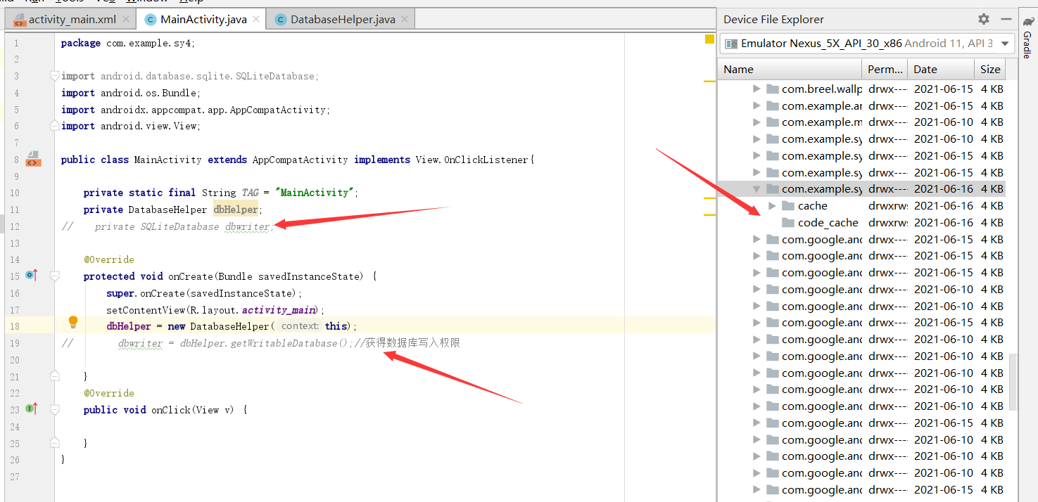 android创建sqlite数据库的时不能生成db文件（速解）_sqlite不会自动创建db文件-CSDN博客