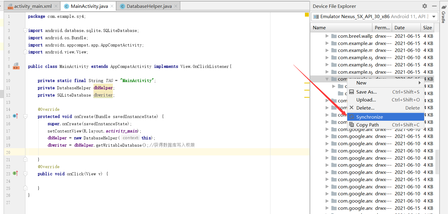 android创建sqlite数据库的时不能生成db文件（速解）_sqlite不会自动创建db文件-CSDN博客