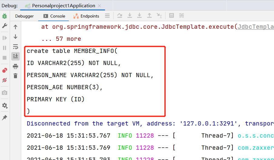 SpringBoot整合JdbcTemplate实现一个动态建表的功能_jdbctemplate 创建表-CSDN博客