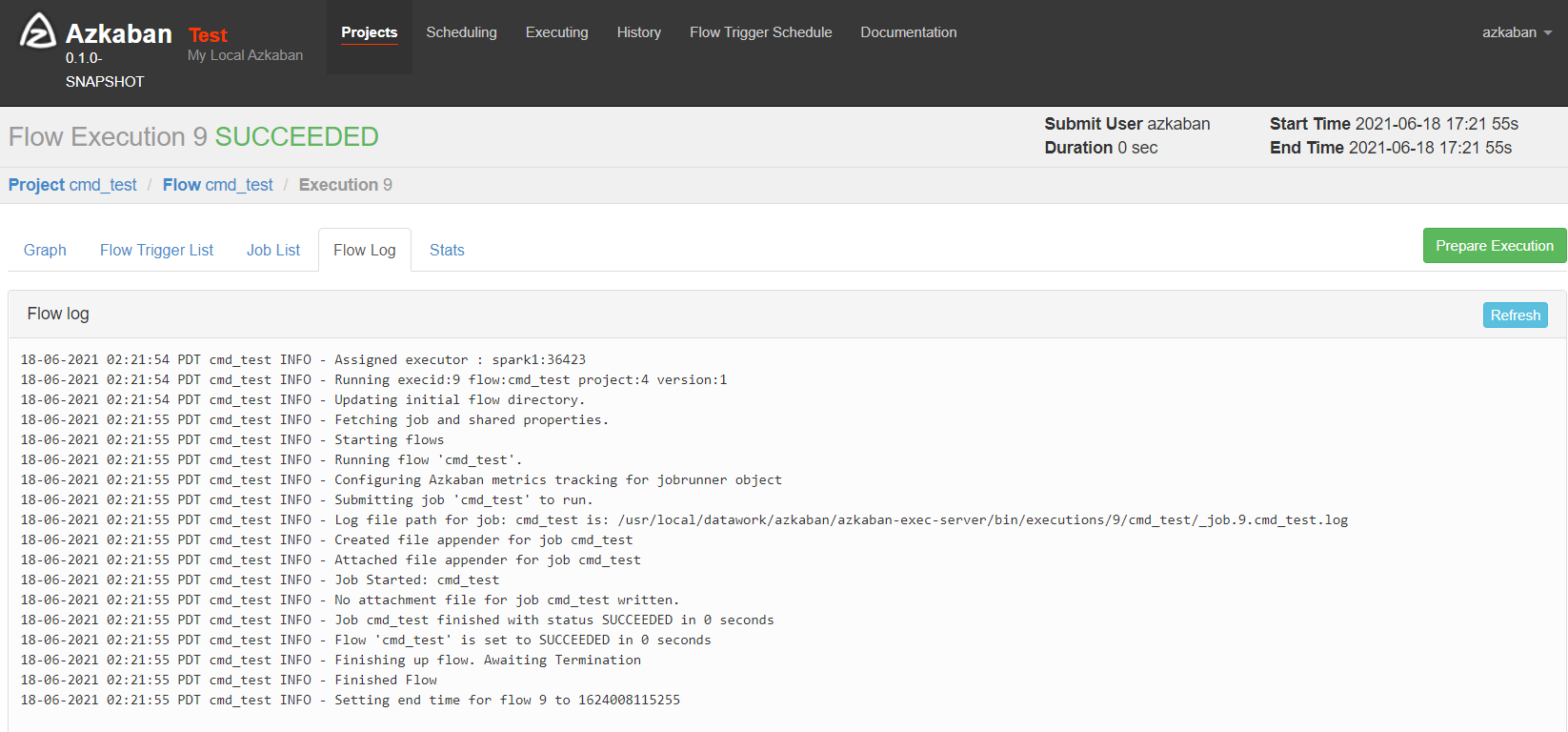 Azkaban安装部署及基础使用_azkaban官网-CSDN博客