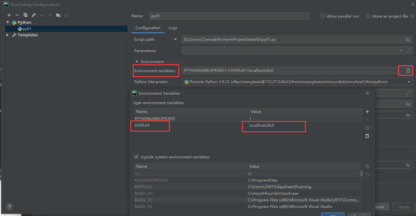 Pycharm连接Xshell服务器_pycharm同步xshell-CSDN博客