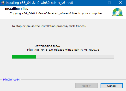 Download and installation of MingW-W64-8.1.0 on Win10 - Programmer Sought