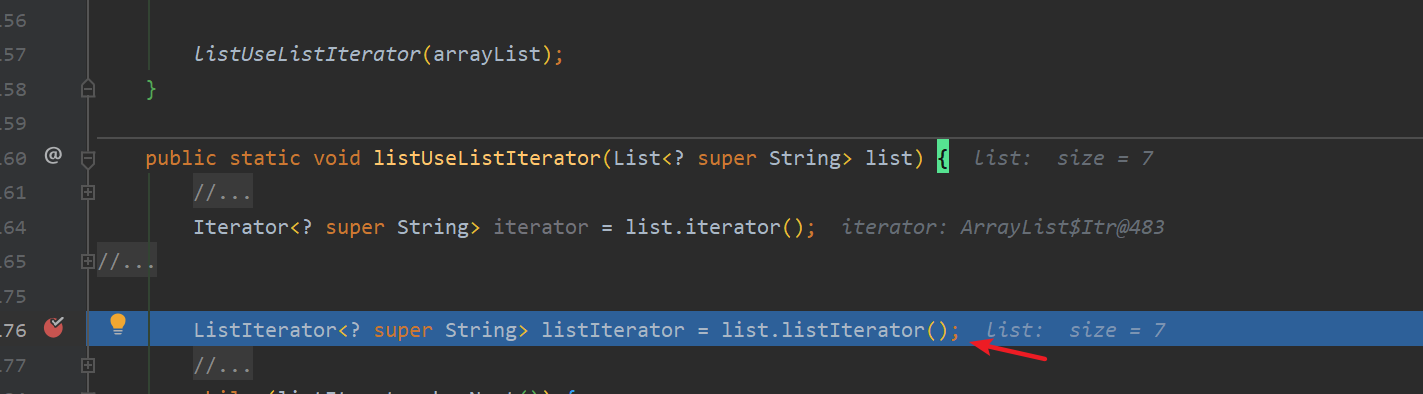 20：Iterator、iterator、Iterable、ListIterator、listIterator的使用及区别及源码中它们的具体实现：_checkpointableiterator ...