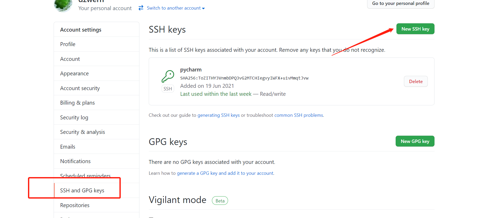 pycharm怎样连接GitHub并上传项目_pycharm连接github ssh-CSDN博客