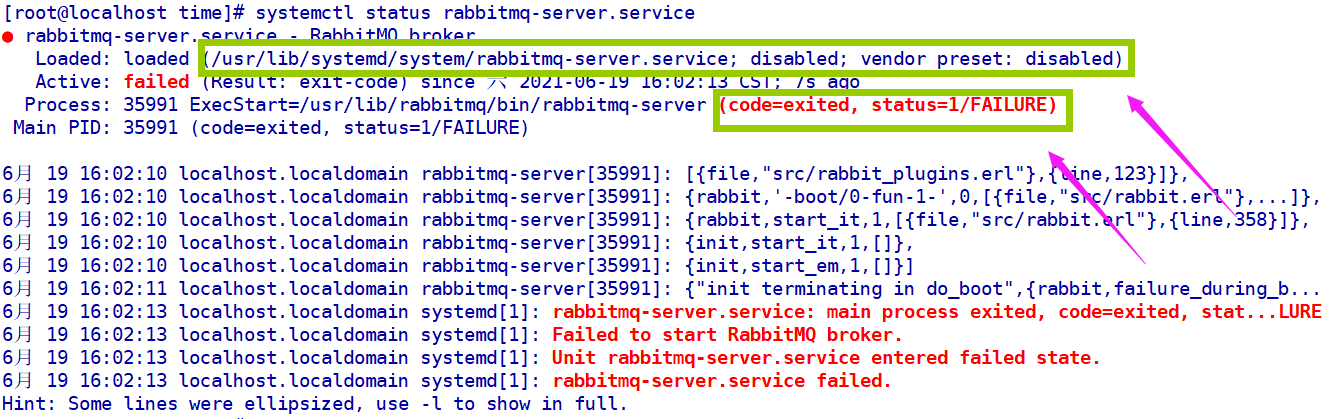 centos7启动rabbitmq失败--已解决_rabbitmq下mnesia全部删除还是启动不了-CSDN博客