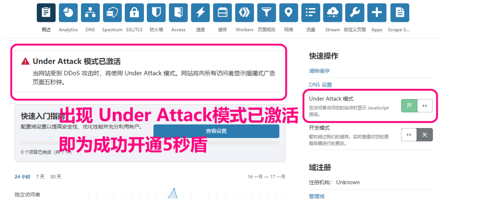 Cloudflare 5秒盾自定义页面教程加源代码_under attack 模式-CSDN博客