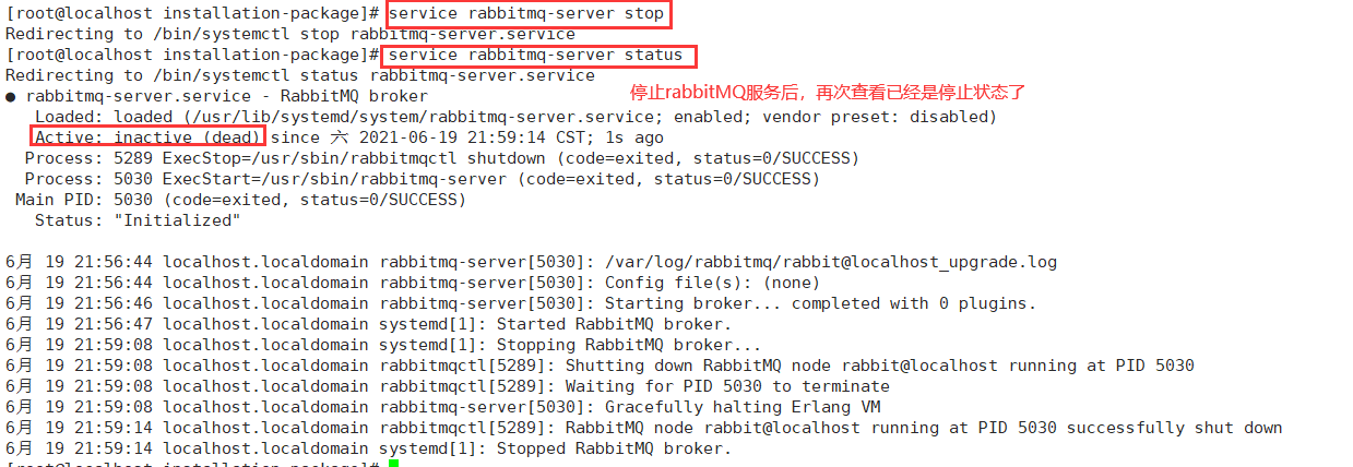 在Linux（CentOS7）上安装RabbitMQ_centos7 linux 安装rabbitmq-CSDN博客
