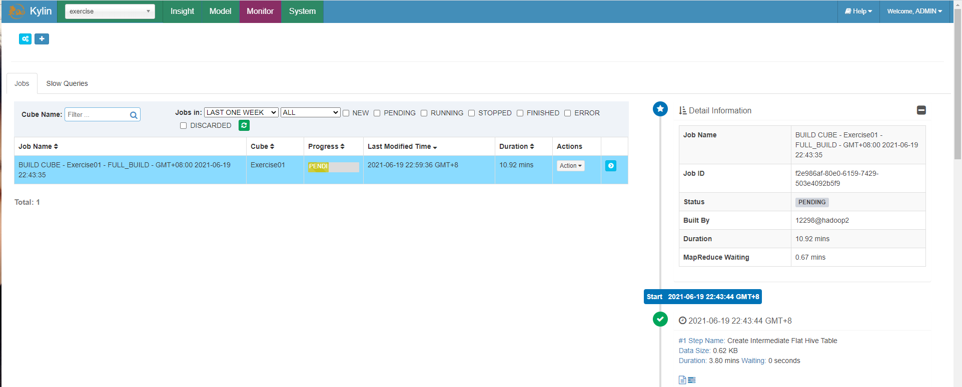 Kylin多维分析引擎（三）：Kylin的安装与使用_keligence-CSDN博客