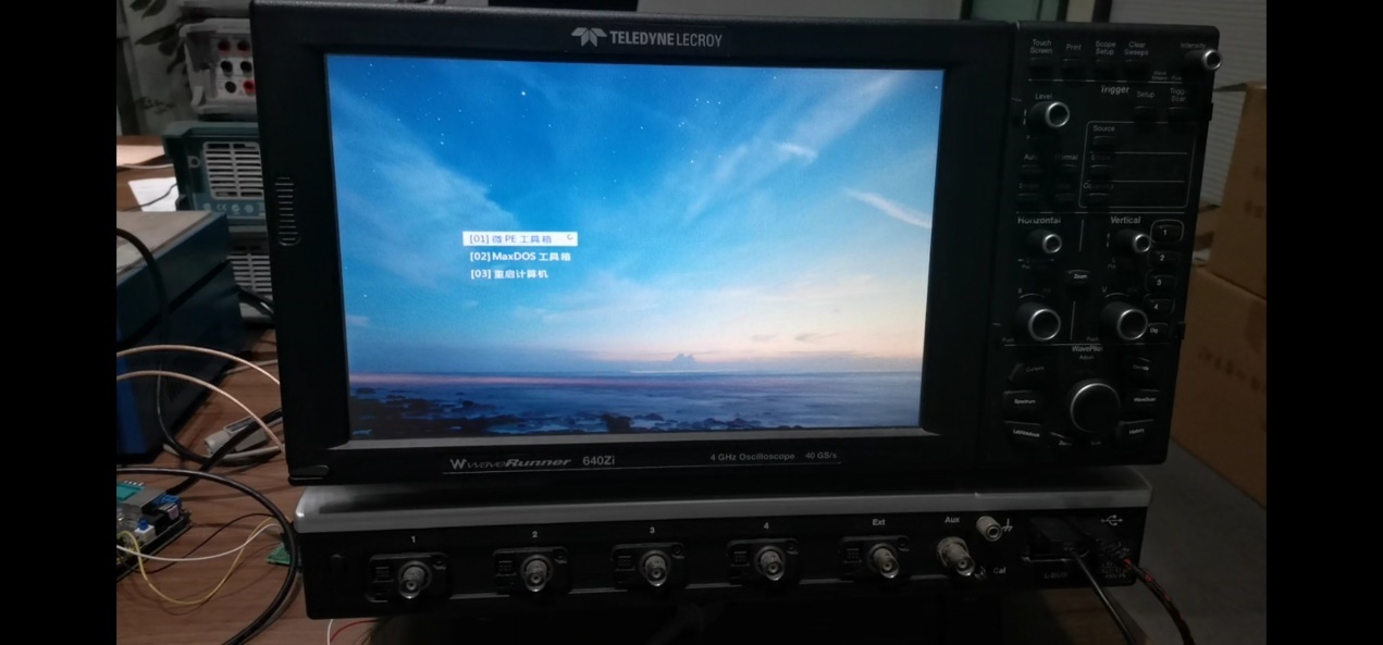 力科示波器重装系统教程 LECROY示波器(型号wave runner 640Zi)重装操作系统教程 力科示波器卡死/死机/系统崩溃 重装系统 ...