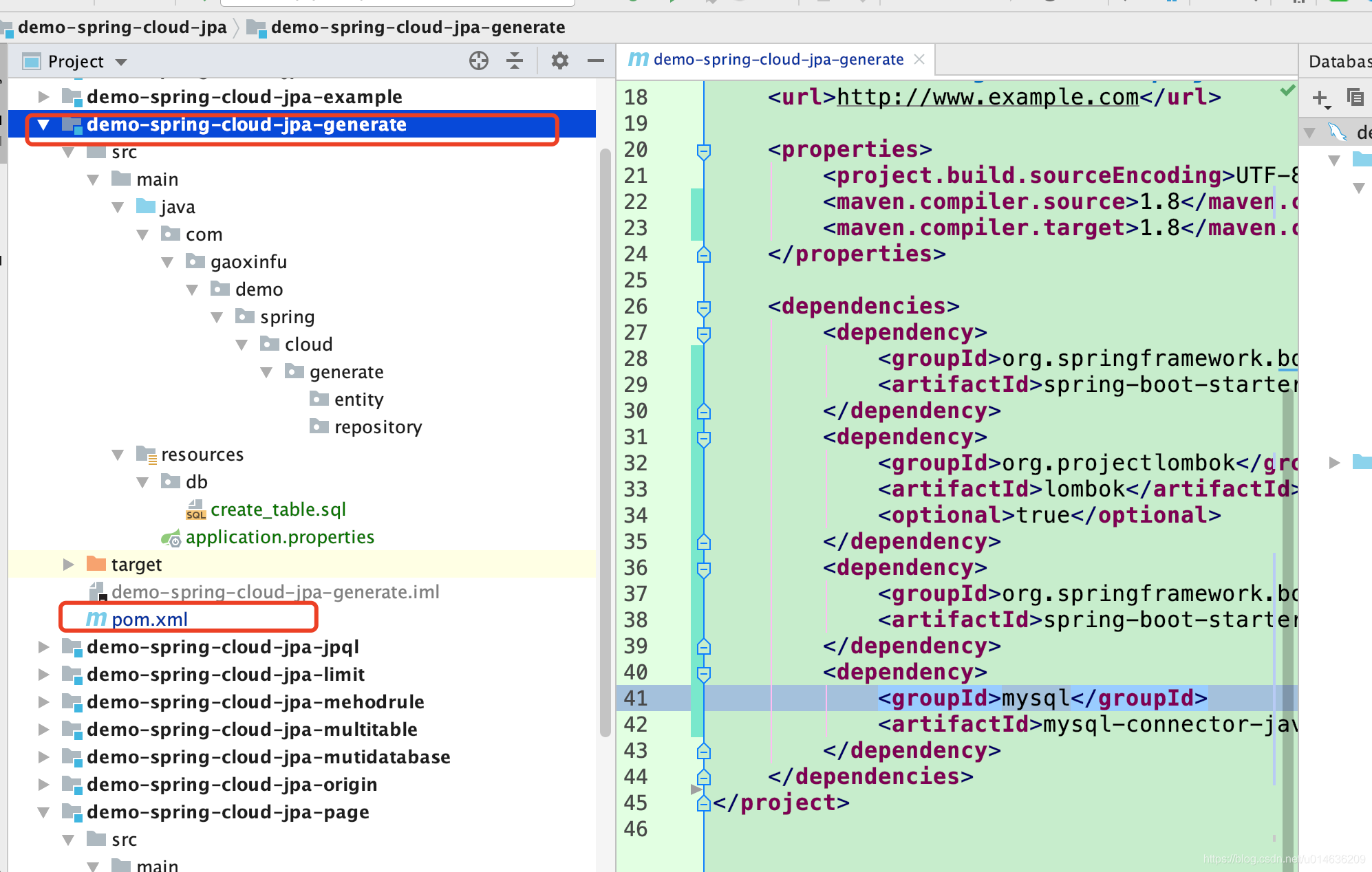 Jpa 之自动生成entity与repository相关数据库实体类jpa Entity生成 Csdn博客