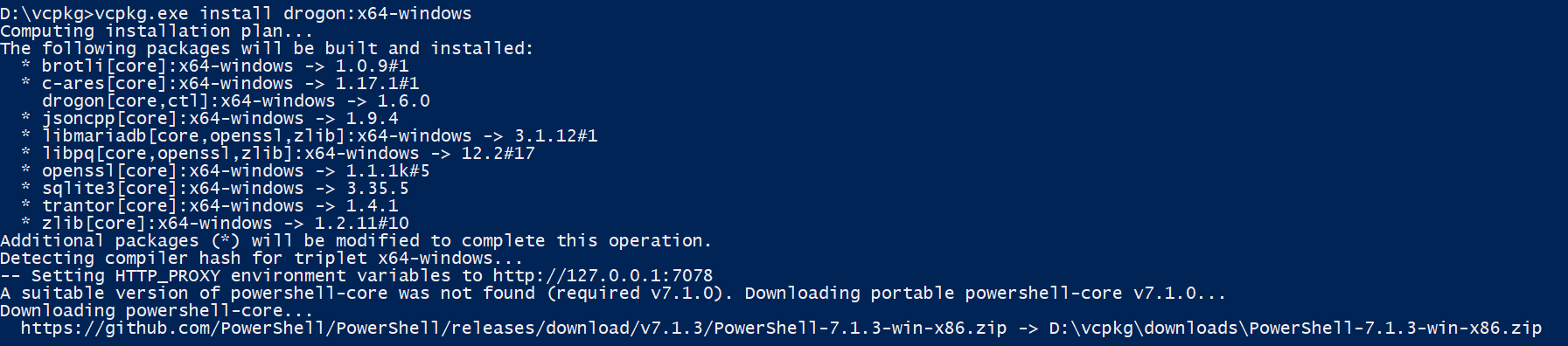 C++ web框架drogon windows10配置-CSDN博客