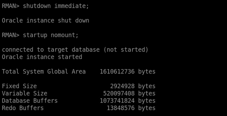 RMAN数据库完全备份和恢复_rman恢复-CSDN博客