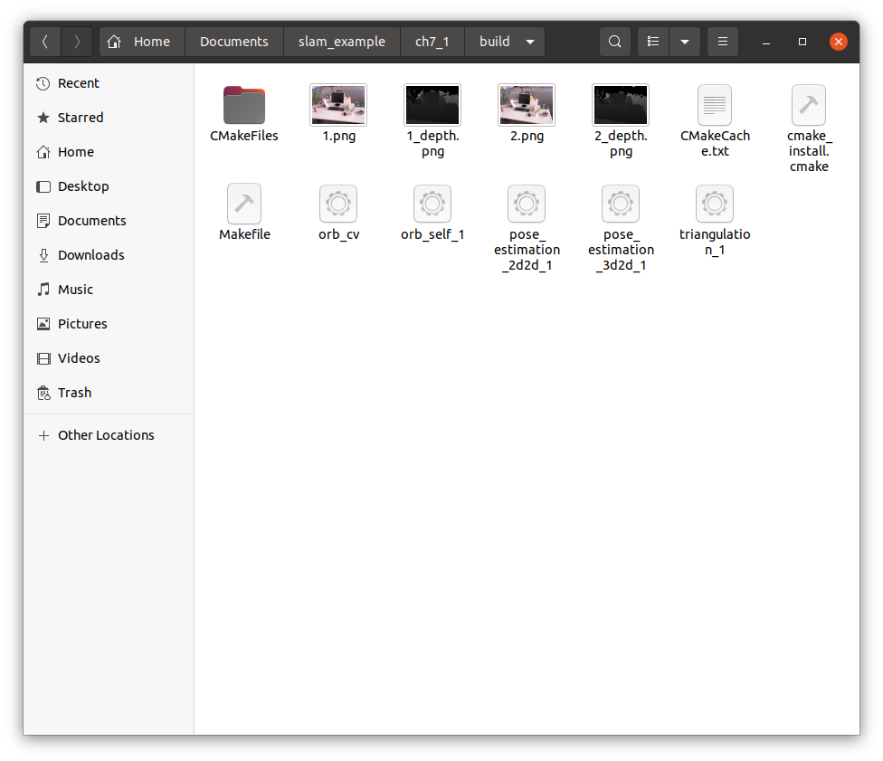 高翔slam十四讲第7讲碰到的一些问题总结_to fix this issue, make sure the label's for attri-CSDN博客