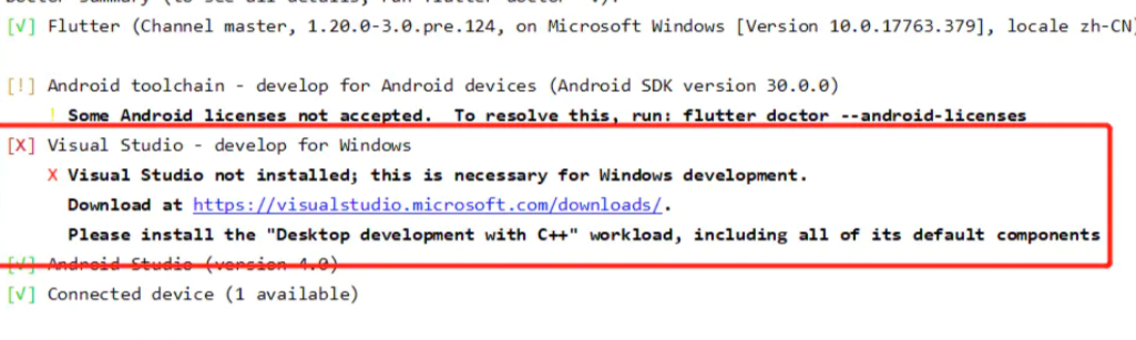 Flutter 打包 Windows桌面端程序步骤building With Plugins Requires Symlink 