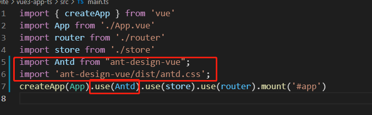 Vue3+Ts 实现 ant-design-vue 的全局引入和局部引入以及Vite按需加载_import vitecomponents, { antdesignvueresolver ...