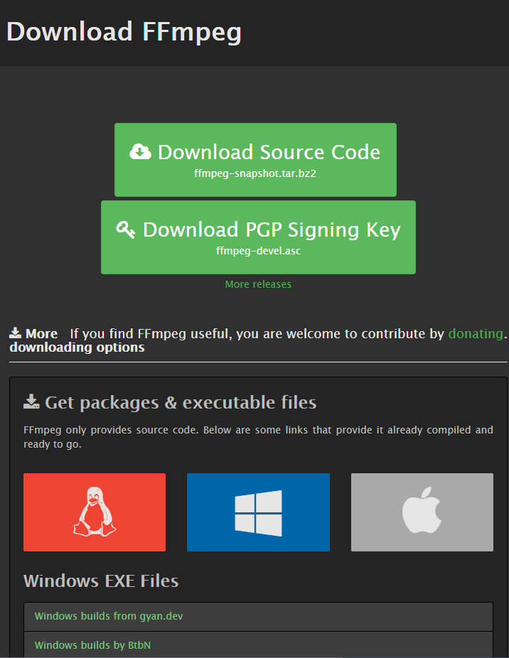 免费录屏软件 Captura 及 FFmpeg 安装配置教程_captura怎么配置ffmpeg-CSDN博客
