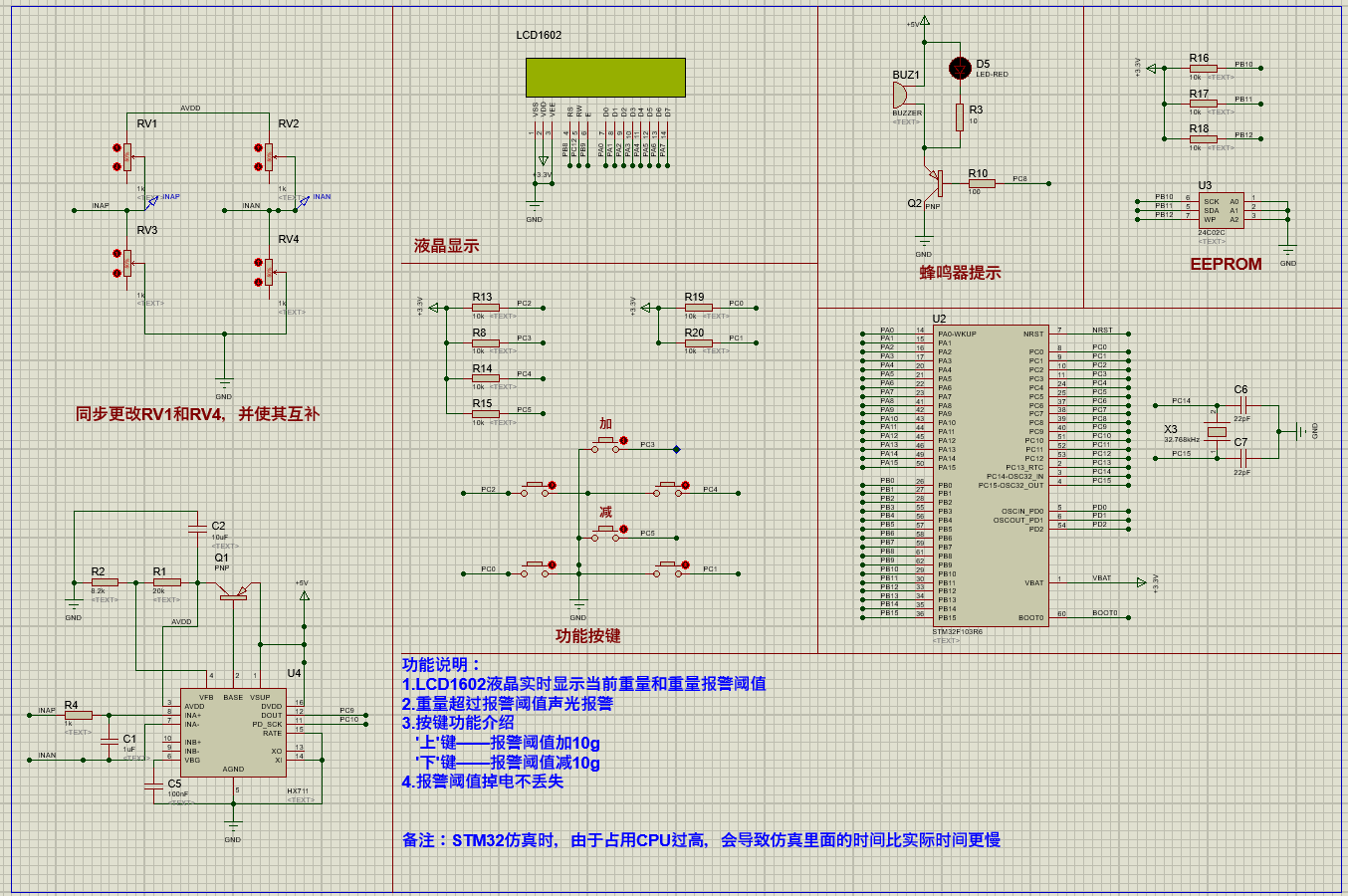 基于STM32单片机的电子秤仿真设计_hx711电子秤仿真stm32-CSDN博客