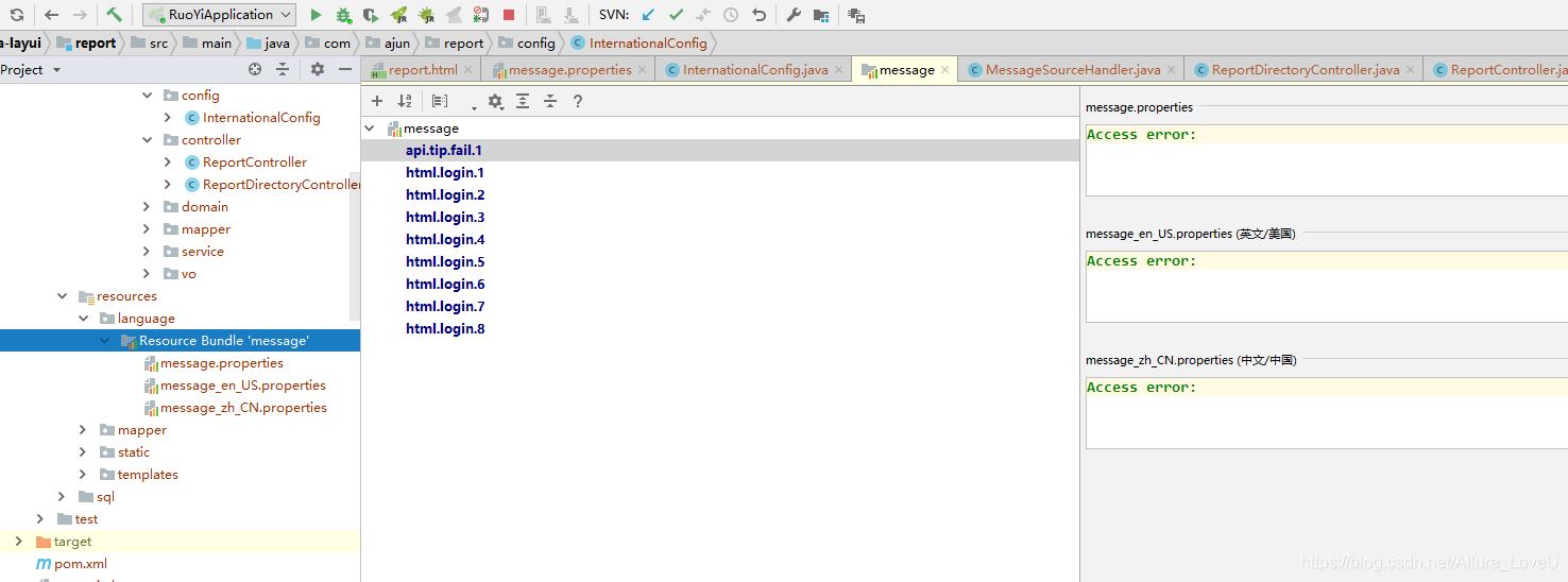 Springboot 国际化【1】resourcebundlespringboot Resourcebundle Csdn博客