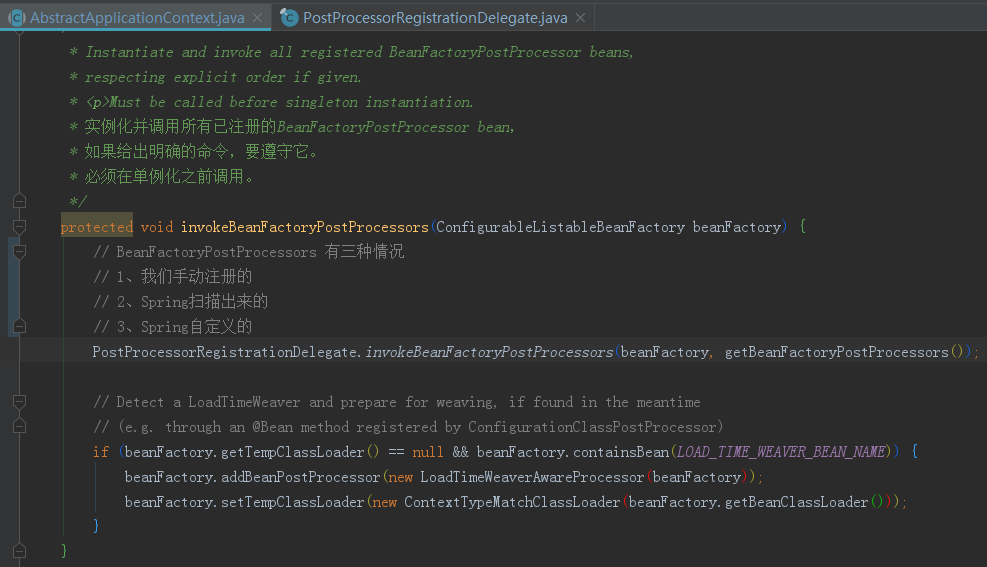 Spring之invokeBeanFactoryPostProcessors_spring invokebeanfactorypostprocessors-CSDN博客
