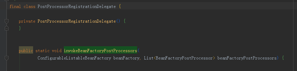 Spring之invokeBeanFactoryPostProcessors_小tu豆的博客-CSDN博客_invokebeanfactorypostprocessor