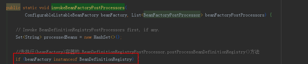 Spring之invokeBeanFactoryPostProcessors_小tu豆的博客-CSDN博客_invokebeanfactorypostprocessor