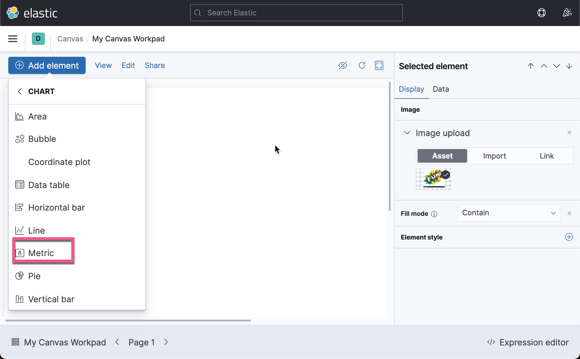 Kibana：创建 Canvas workpads_kibana workpad-CSDN博客