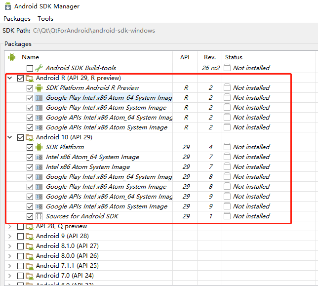windows下 QT 的 Android 环境搭建（附软件测试和ADB调试工具）_android studio 20.1.5948944版本-CSDN博客