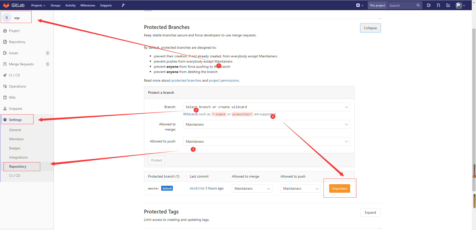Gitlab 回滚到某个commit_gitlab回退到某个commit-CSDN博客