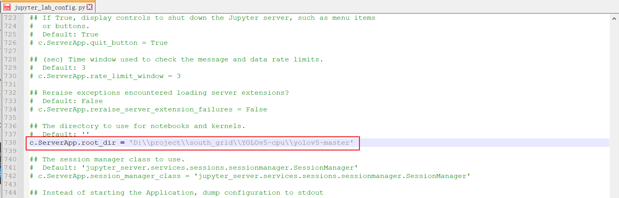 JupyterLab设置默认的工作目录_jupyterlab目录-CSDN博客