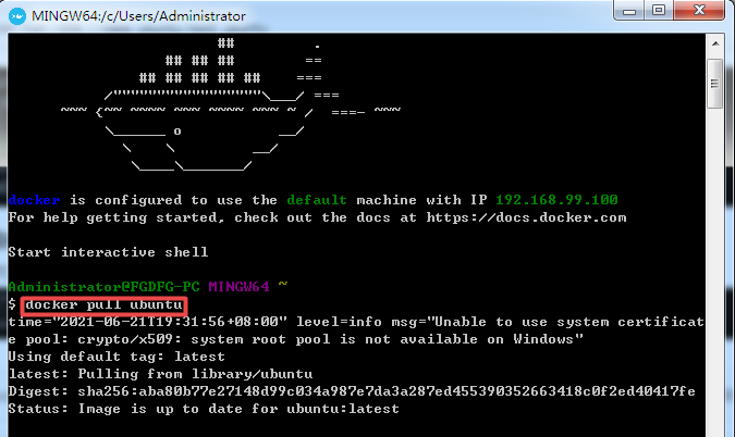 Windows 7 安装Docker实践（2021.6.21）_windows7 docker arm-CSDN博客