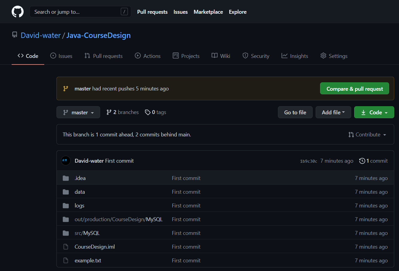 Java 课程设计--数据库管理系统_数据库系统原理课程设计实验（java模拟dbms）-CSDN博客