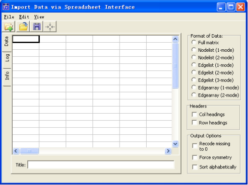 UCINET入门案例_ucinet矩阵数据如何生成-CSDN博客