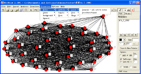 UCINET入门案例_ucinet矩阵数据如何生成-CSDN博客