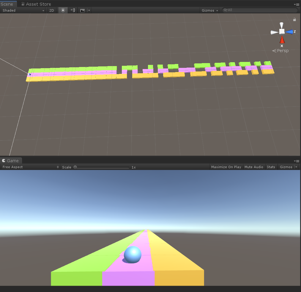 平衡球迷宫教程（一）_unity小球寻路 使用多个plane和cube对象搭建一个简易的迷宫:迷宫分为两部分,相互-CSDN博客