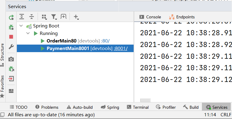 IDEA2021如何打开Services窗口并显示springboot项目_idea社区版本如何打开service中项目-CSDN博客