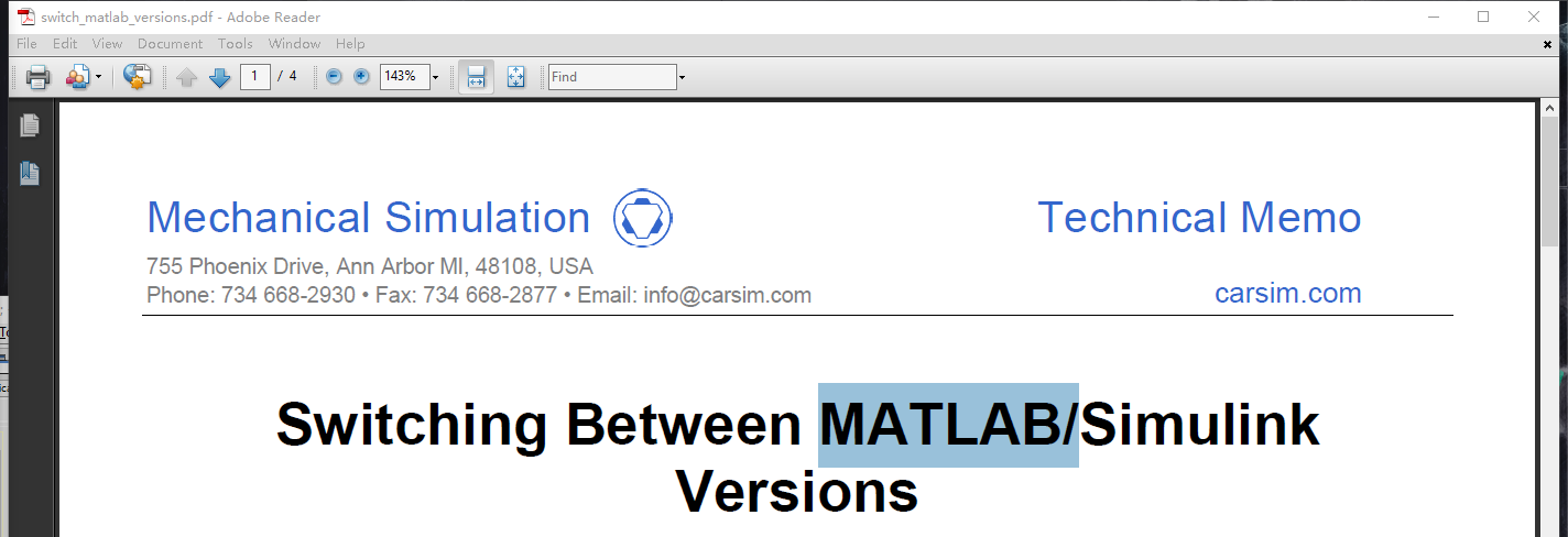 Carsim与不同版本MATLAB联合仿真设置——个人积累_carsim怎么选择matlab版本-CSDN博客