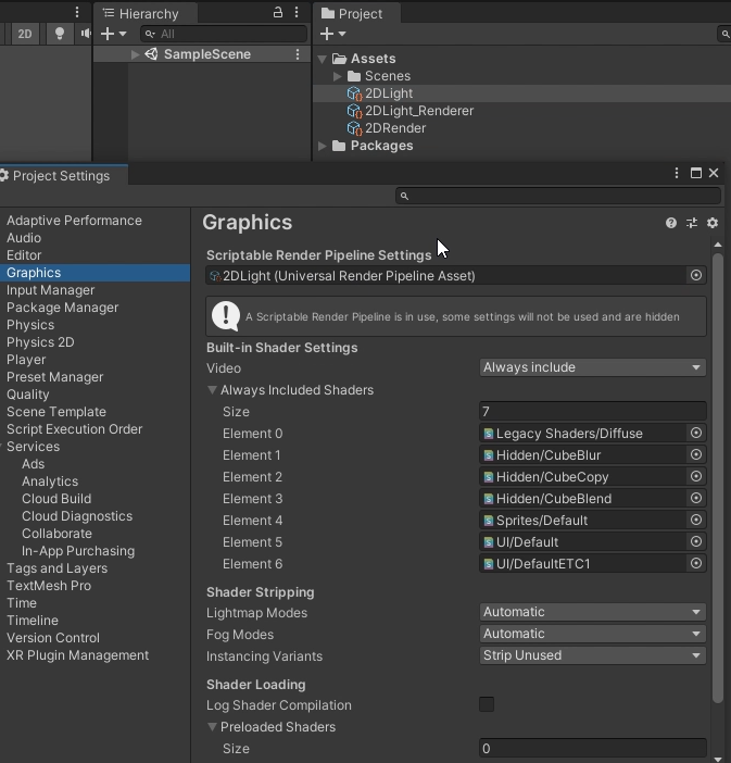 Unity2D光照 2DLight使用详细讲解_unity light 2d-CSDN博客
