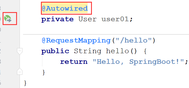 关于SpringBoot中左侧边栏各图标的含义_springbootapplication图标-CSDN博客