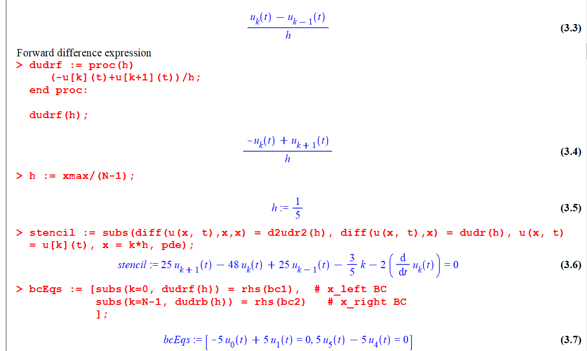 求偏微分方程的数值解（有限差分法、配置法、Galerkin方法）_collocation points-CSDN博客