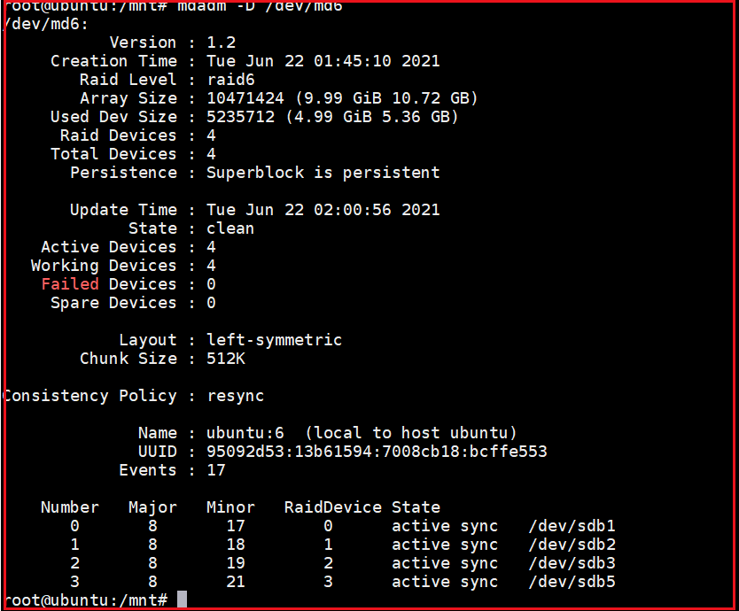 【Linux应用】RAID盘阵操作及其读写测试_raid0读取速度-CSDN博客