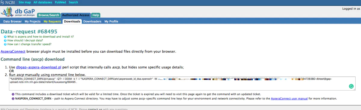NCBI dbGap数据下载记录-CSDN博客