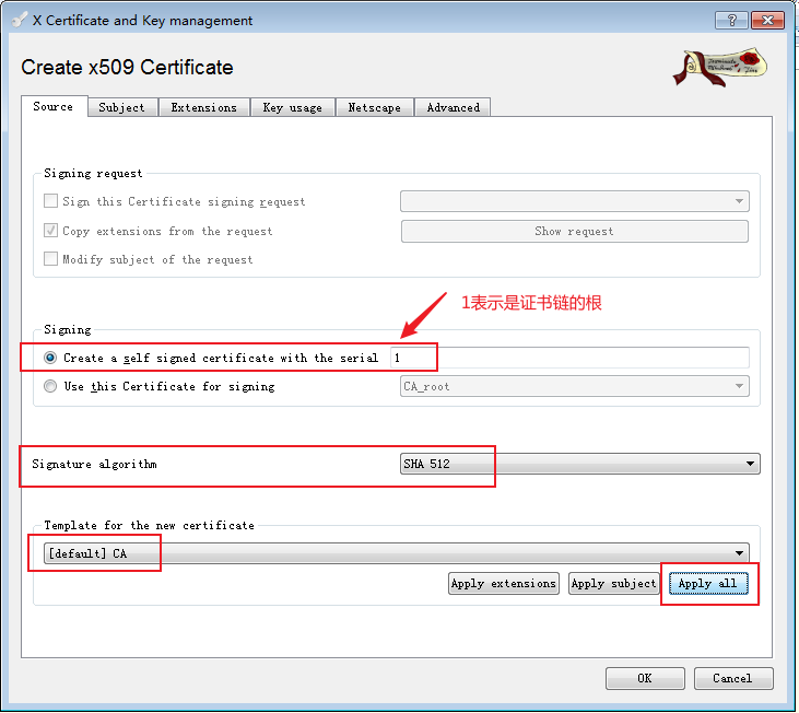 使用XCA工具生成SSL证书_xca证书-CSDN博客