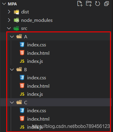 Webpack构建多页应用Mpa(四)：提取公共js、css、html代码，实现图片、字体单独打包，拆分多环境配置文件_webpack多个单页应用打包 抽离js公共模块-CSDN博客