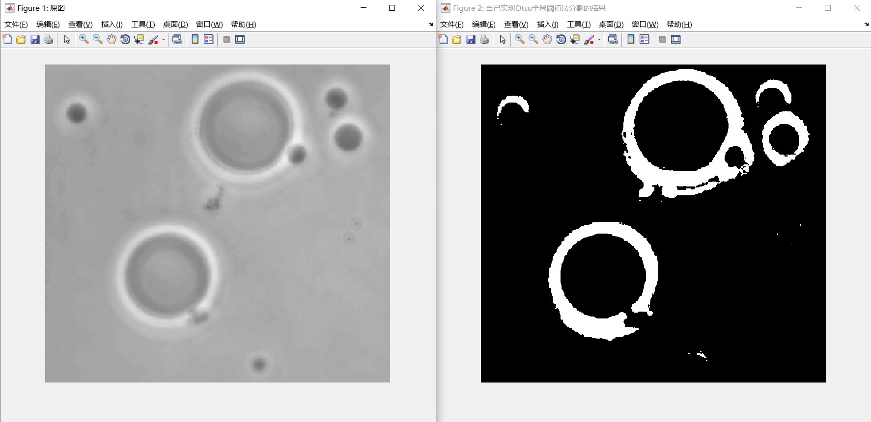 Otsu全局阈值法图像二值化分割的简易实现_已知某8位灰度图像的直方图如上图所示,请用全局阈值法计算阈值 t 。设已知图-CSDN博客