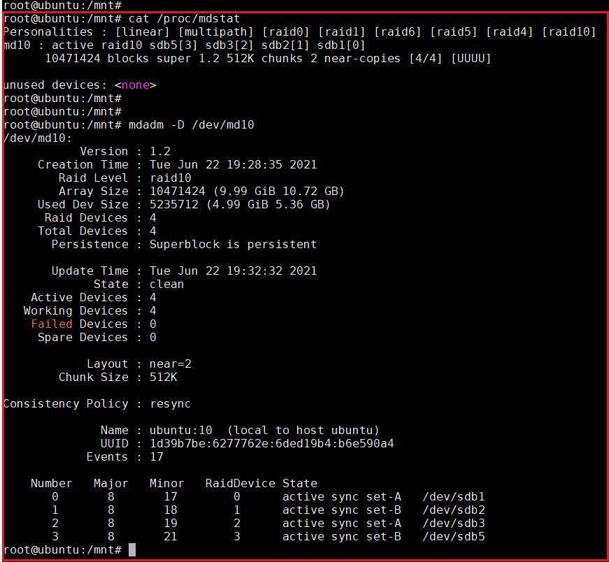 【Linux应用】RAID盘阵操作及其读写测试_raid0读取速度-CSDN博客
