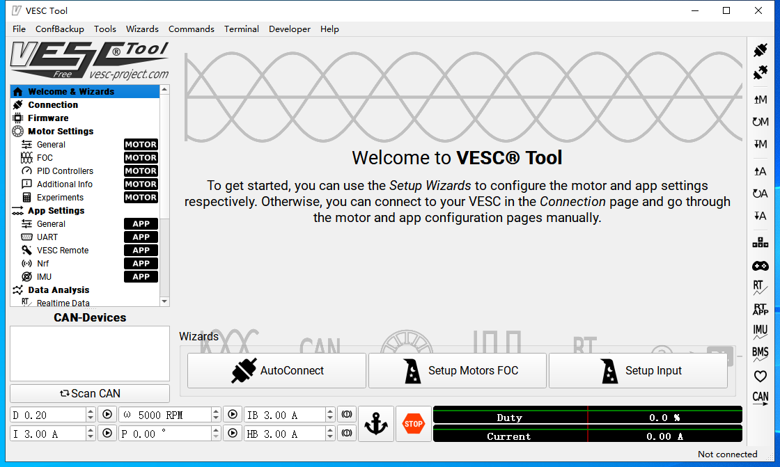Makerbase VESC 第一课 基本测试_vesc6-CSDN博客