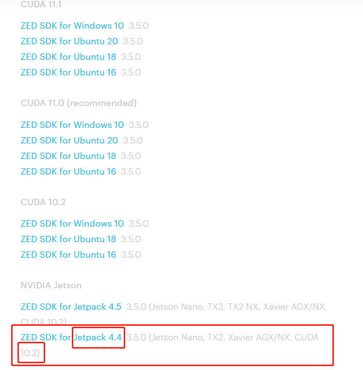 Ubuntu18.04系统ZED2 SDK安装与配置---基于Jetson NX 开发板_ubuntu18.04 lts安装zed sdk-CSDN博客